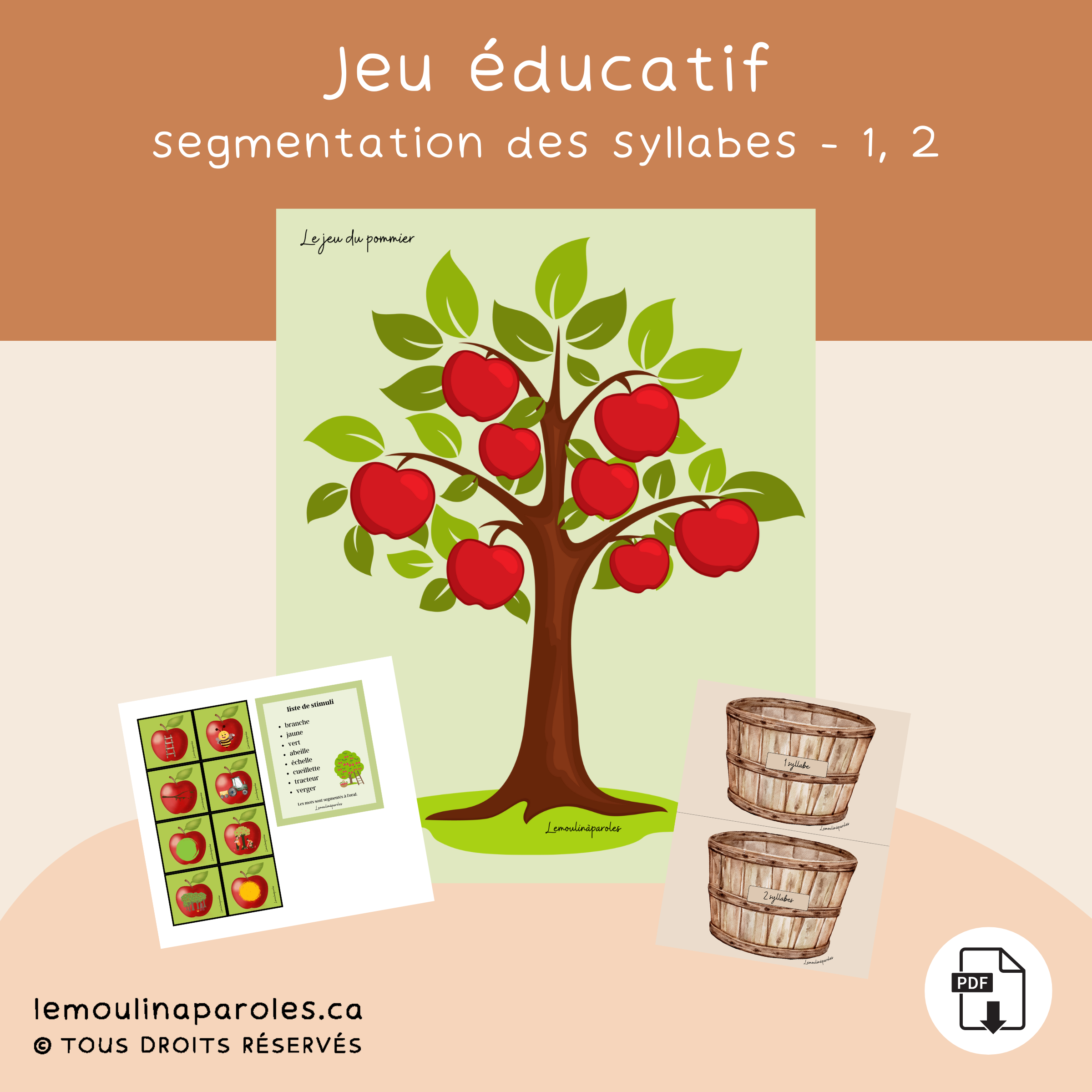 Le jeu du pommier – Le Moulin à Paroles