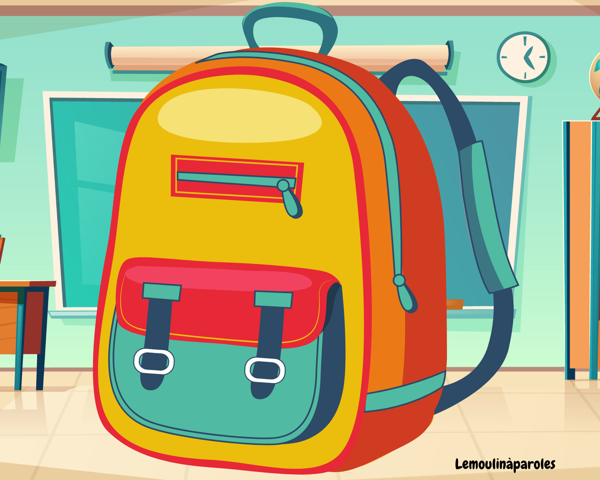 Dans mon sac à dos, je mets.... – Le Moulin à Paroles