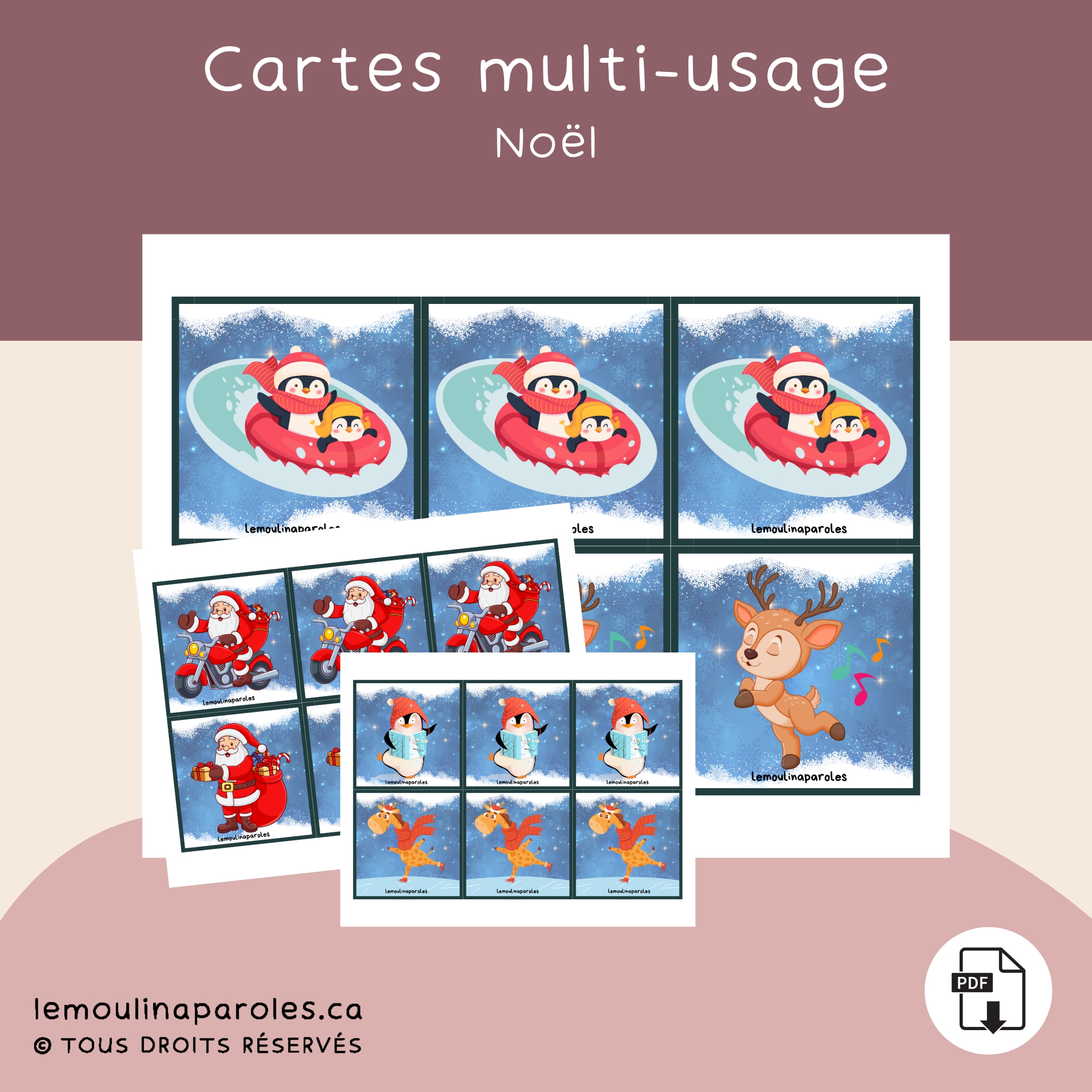 La course aux cadeaux – Le Moulin à Paroles